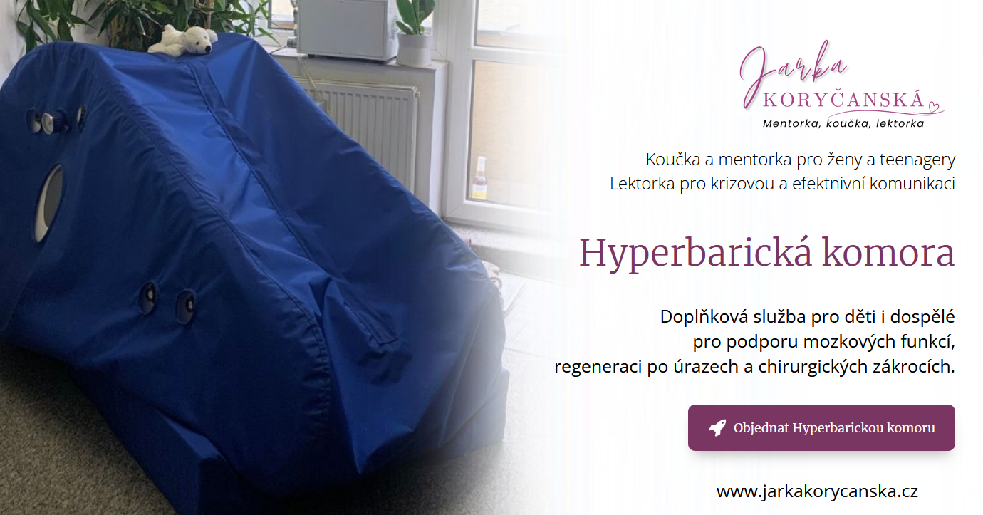 Jarka Koryčanská - Hyperbarická komora